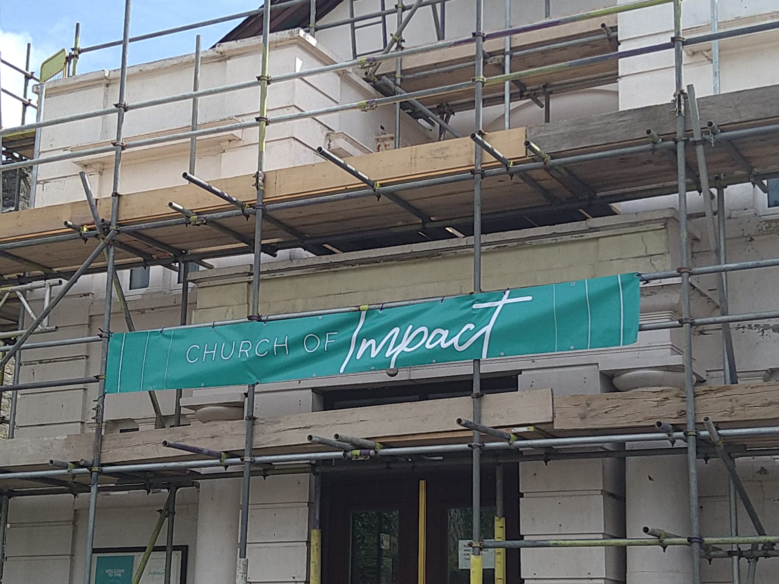 Church of Impact display’s it’s colours! – Church of Impact